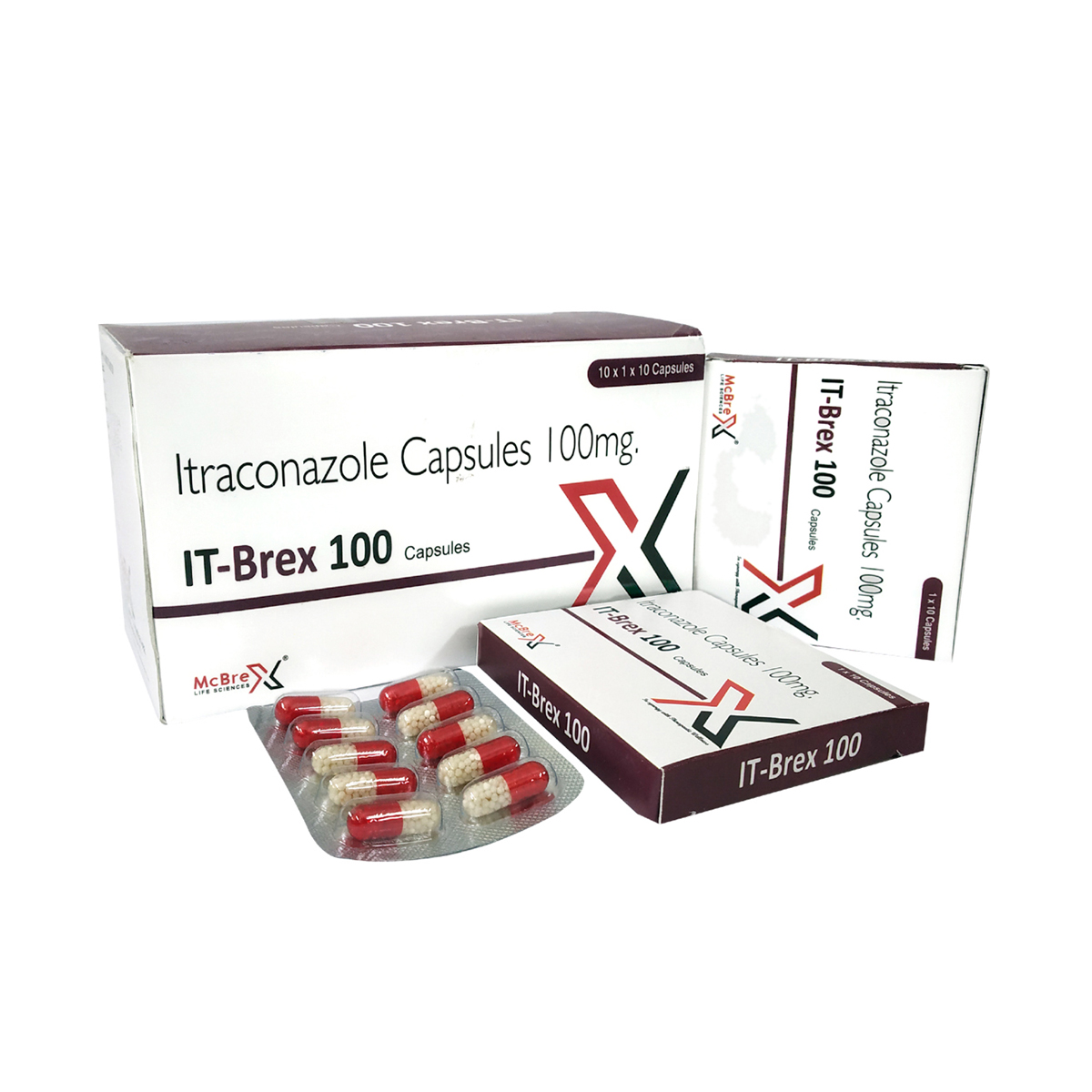 IT BREX 100 CAP - Mcbrex Lifesciences