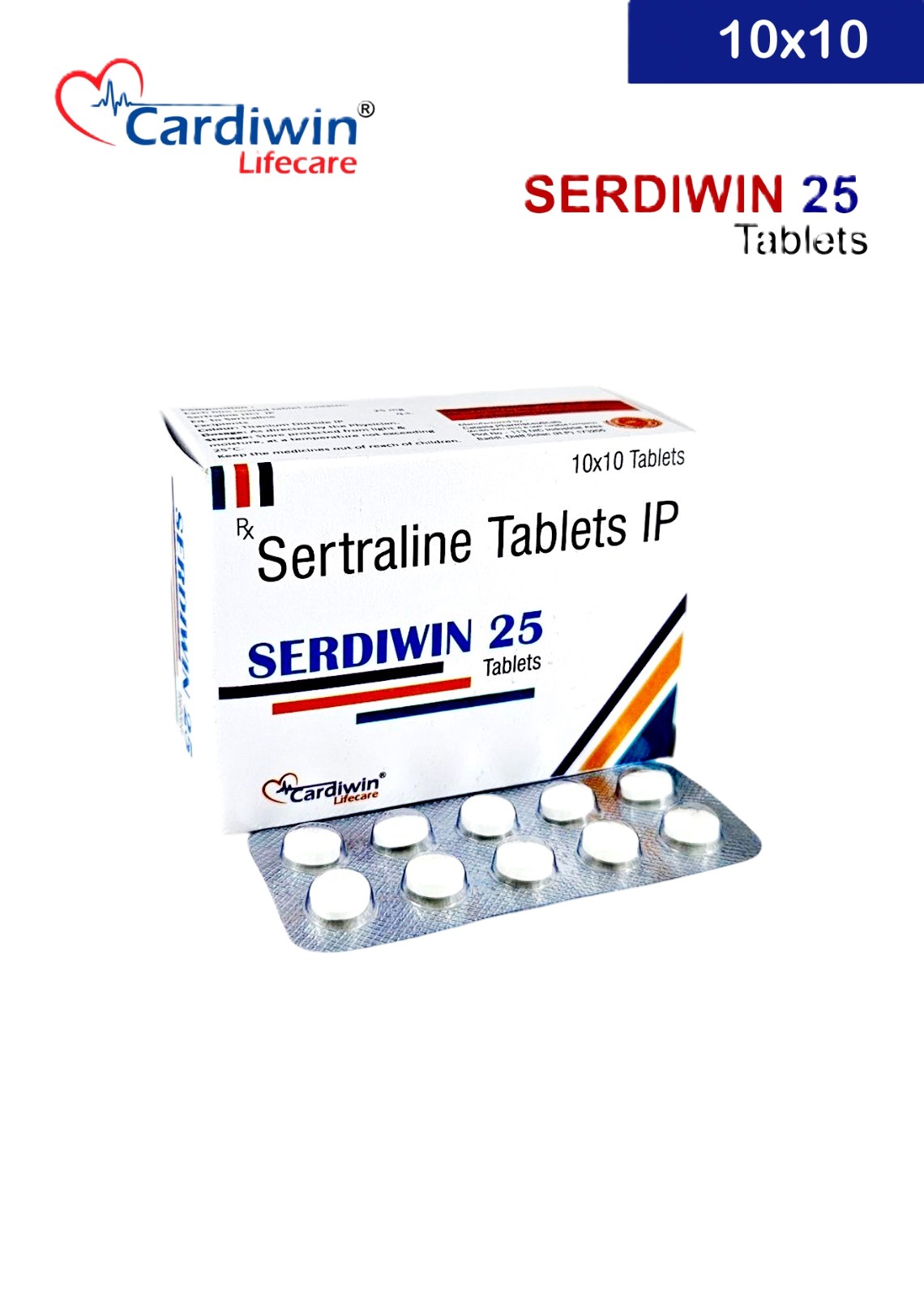 SERDIWIN 25 TAB - Mcbrex Lifesciences