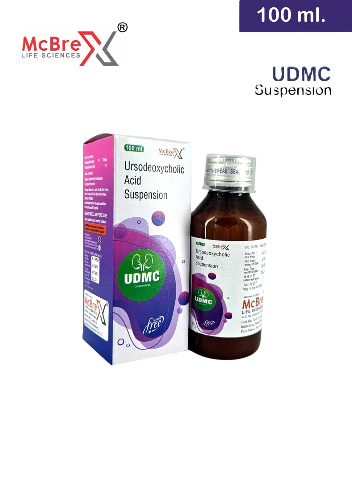 UDMC 125 SUSPENSION - Mcbrex Lifesciences