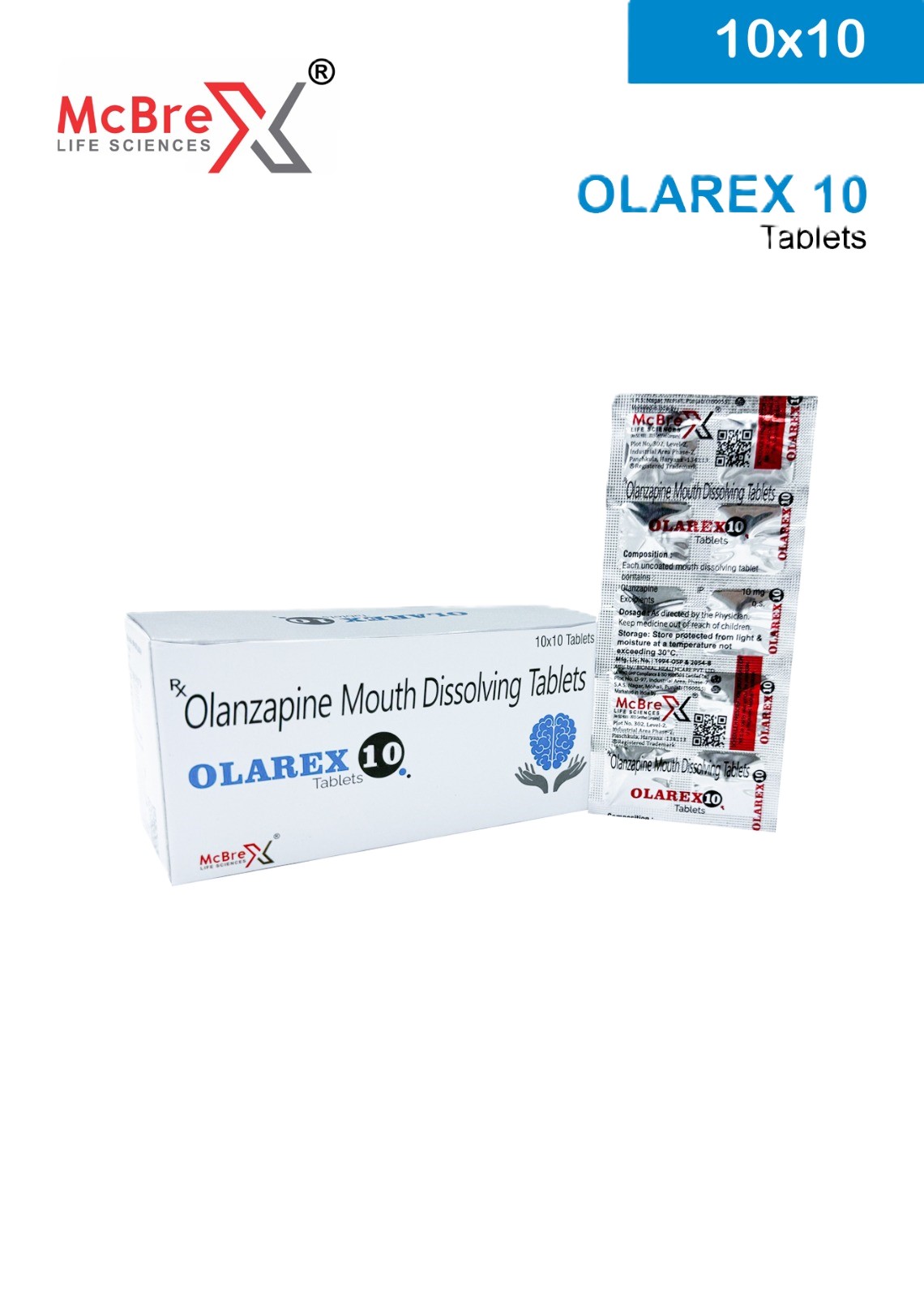 OLAREX 10 TAB - Mcbrex Lifesciences
