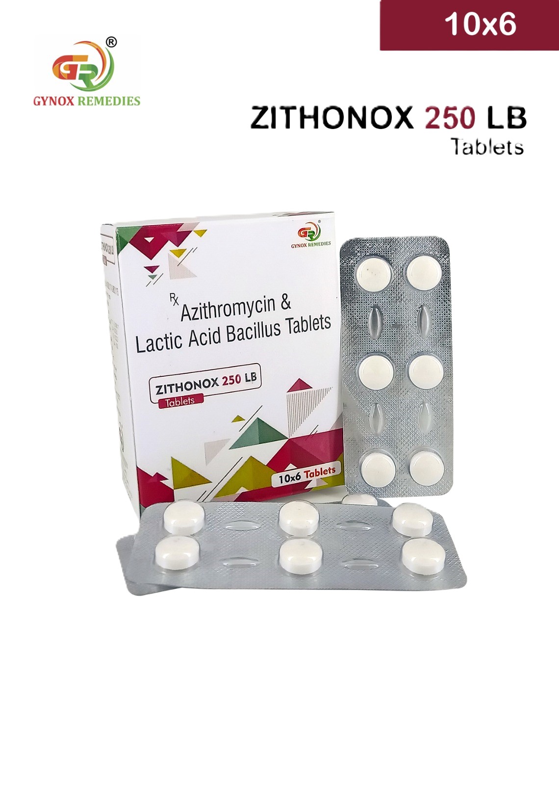 ZITHONOX 250 LB TAB - Mcbrex Lifesciences